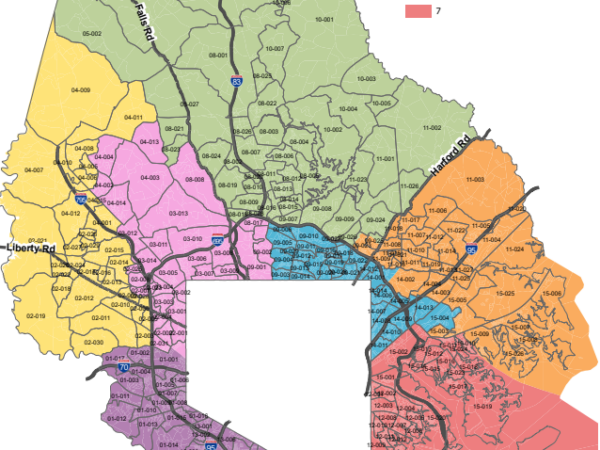 Baltimore County submits new redistricting map, but opponents remain ...