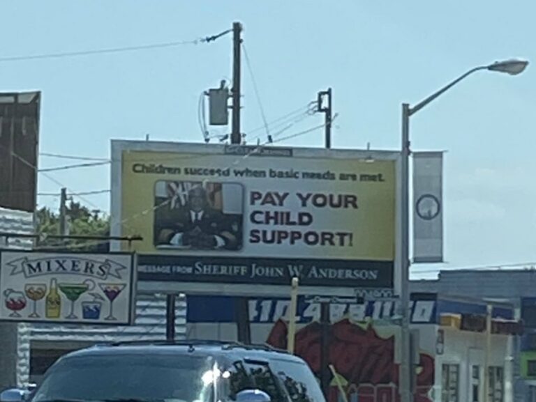 Sheriff Sam Cogen ends predecessor’s billboards urging child support ...